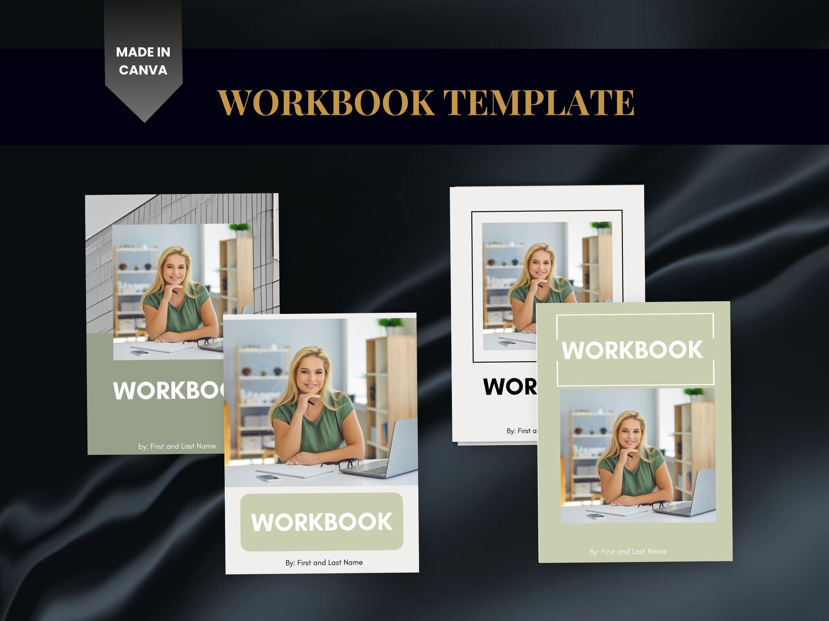 Workbook Template | Workbook Canva | Editable Coaching Workbook ...