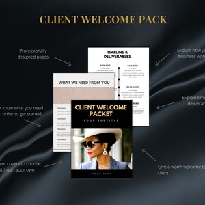 New Client Welcome Pack Template, Onboarding Template, Service Provider ...