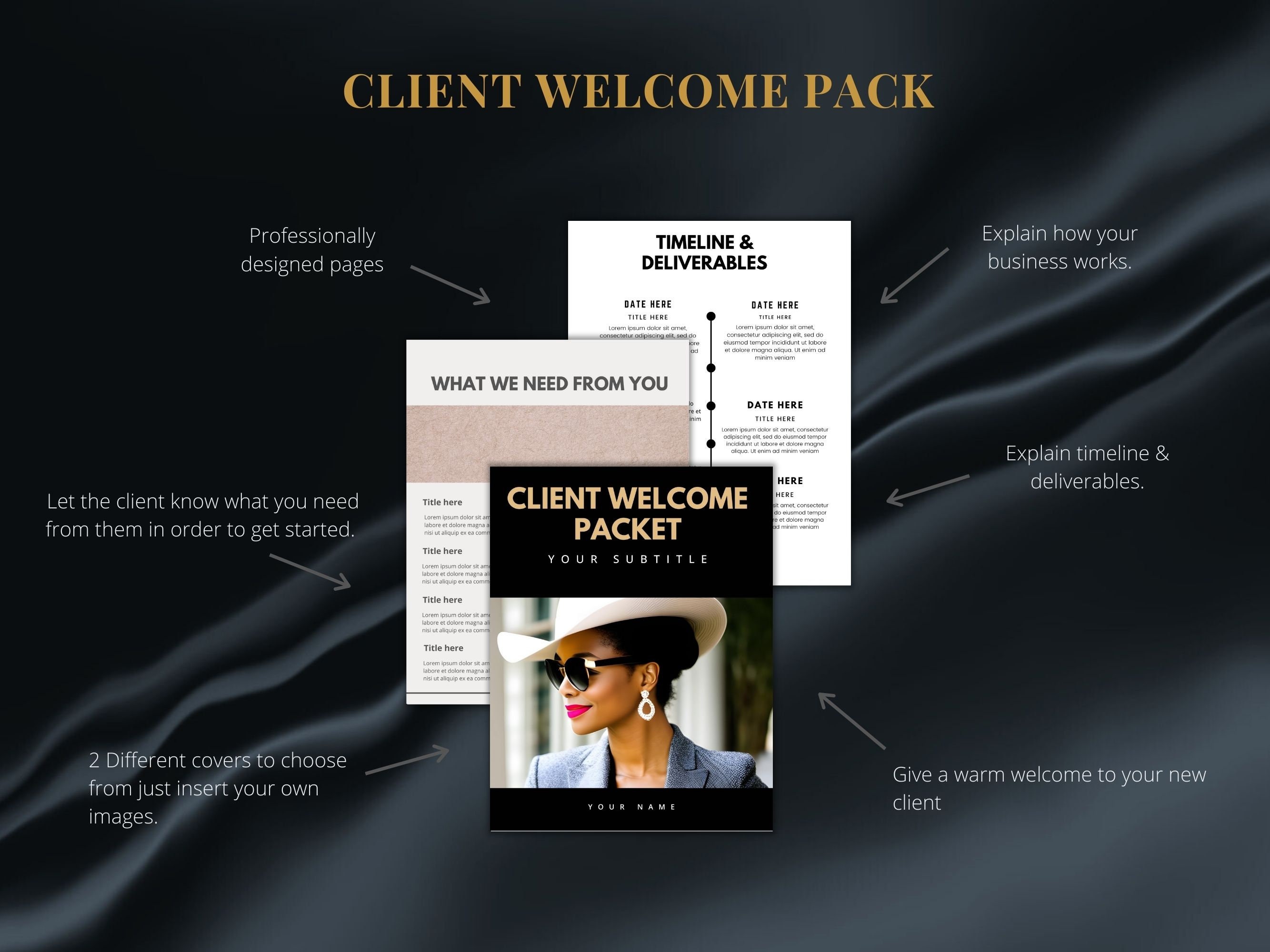 New Client Welcome Pack Template, Onboarding Template, Service Provider ...