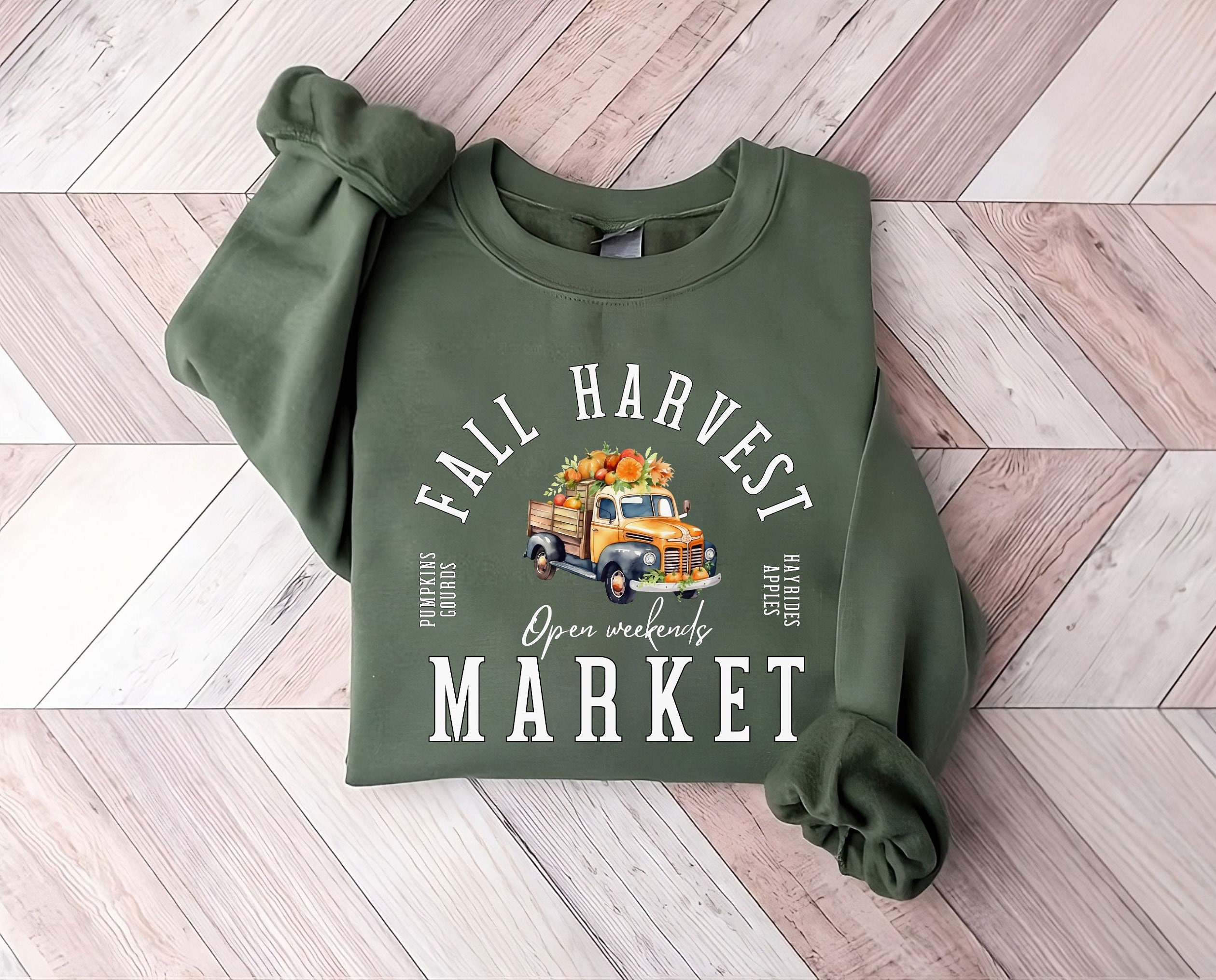 Fall Harvest Svg Png, Harvest Season Svg, Autumn Seasonal Svg, Vintage ...