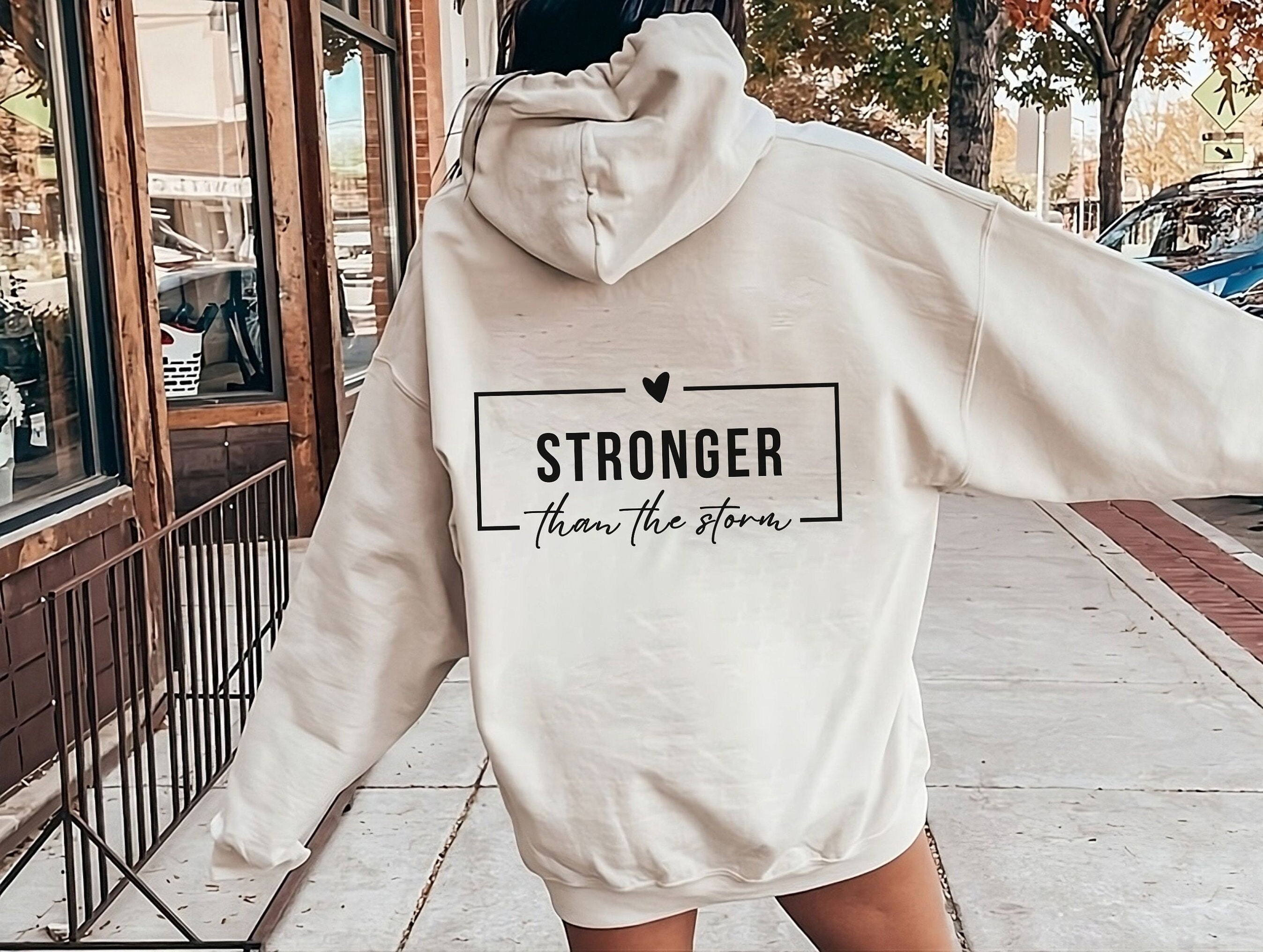 Stronger Than the Storm Svg, Inspirational Svg, Motivational Svg ...