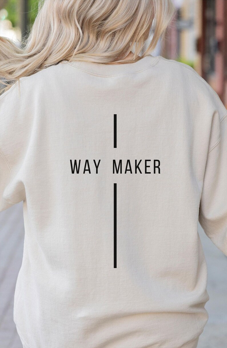 Way Maker SVG PNG Christian Design Bible Verse Shirt to Print Religious ...