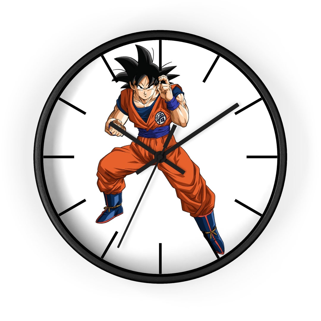 Wall Clock Goku - Etsy