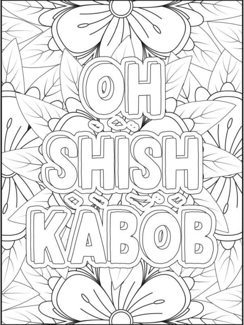 255-stress-relief-coloring-pages - Etsy