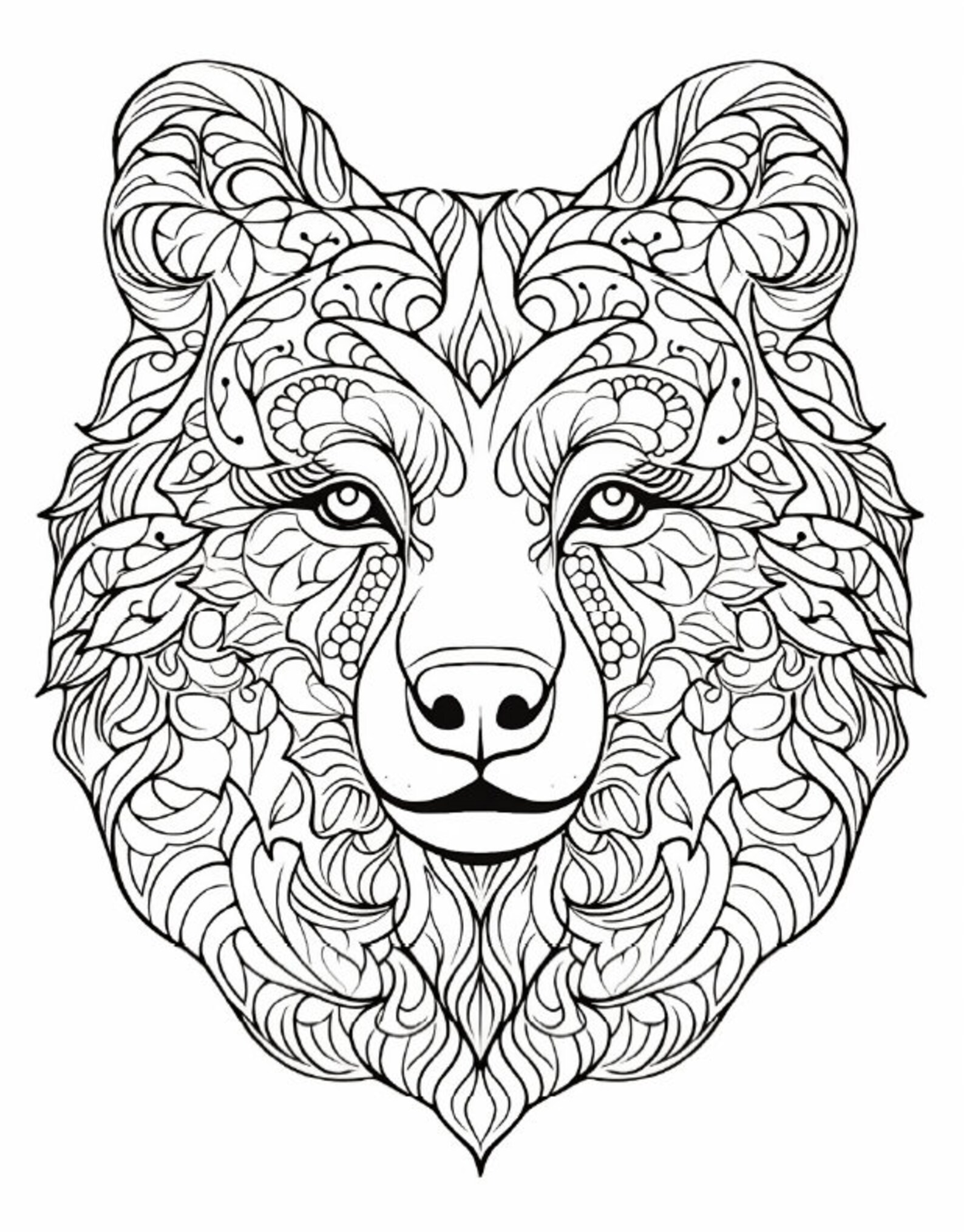 230-animal-mandala-coloring-pages (printable/kdp) - Etsy