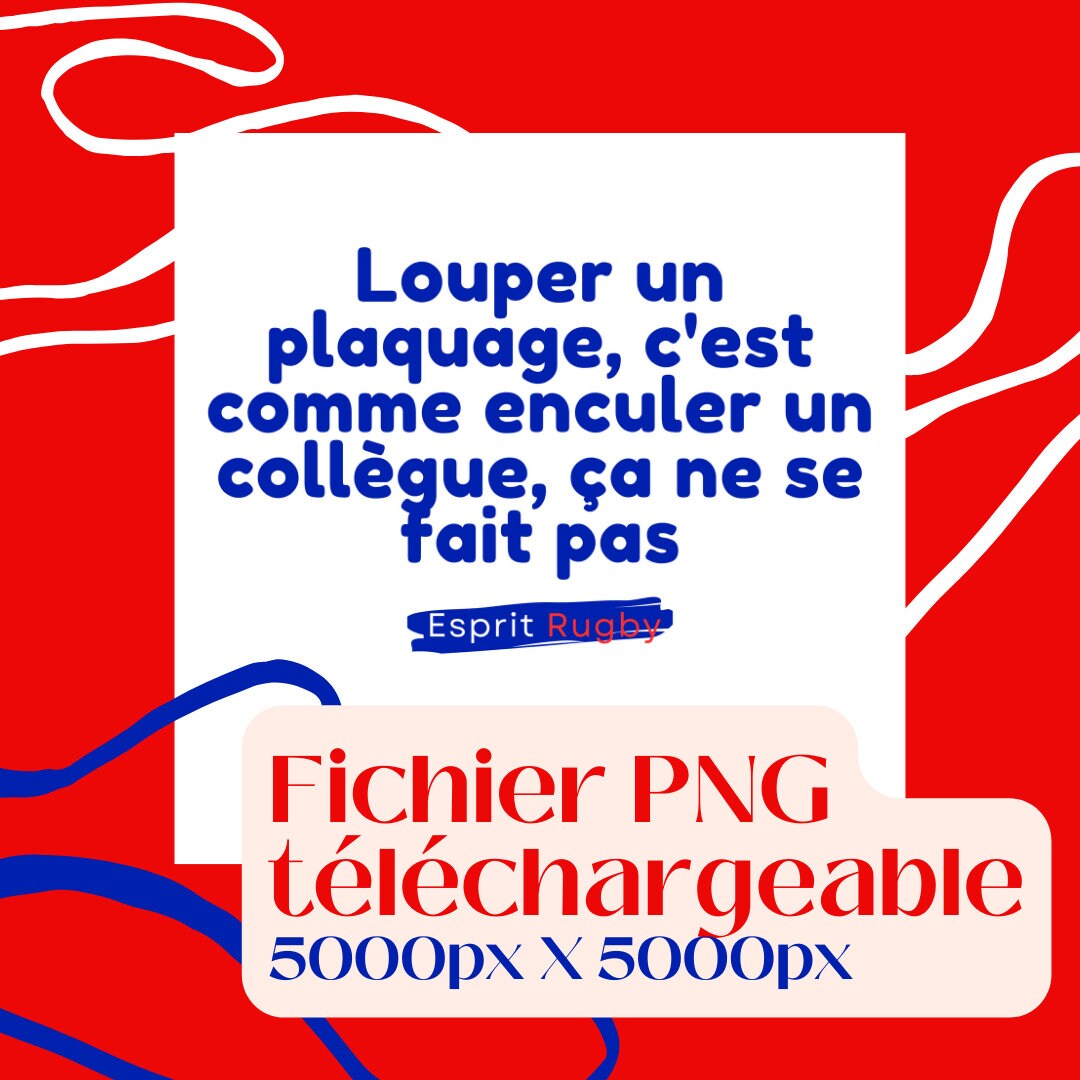 Rubgy Spirit Instant Download Image 5000px-rugby World Cup - Etsy