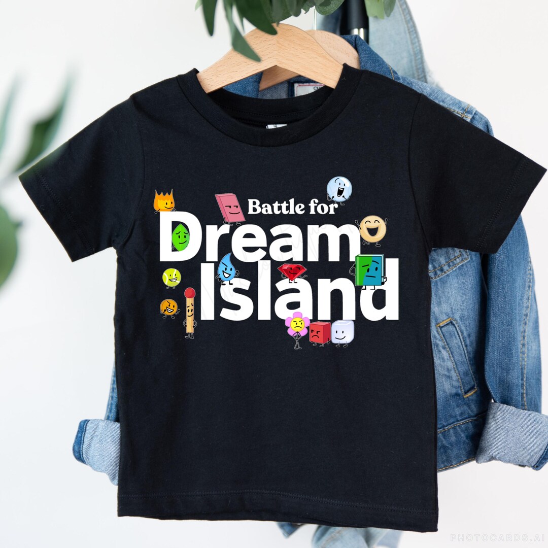 Battle for Dream Island Shirt, BFDI SHIRT, Children's Gaming T-shirt ...