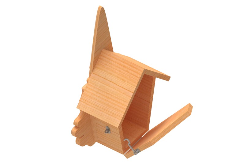 The Wizard DIY Birdhouse Plans - CNC Router DXF, Birdhouse Plans ...