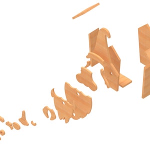 Hillbilly DIY Birdhouse Plans - CNC Router DXF, Birdhouse Plans, Modern ...