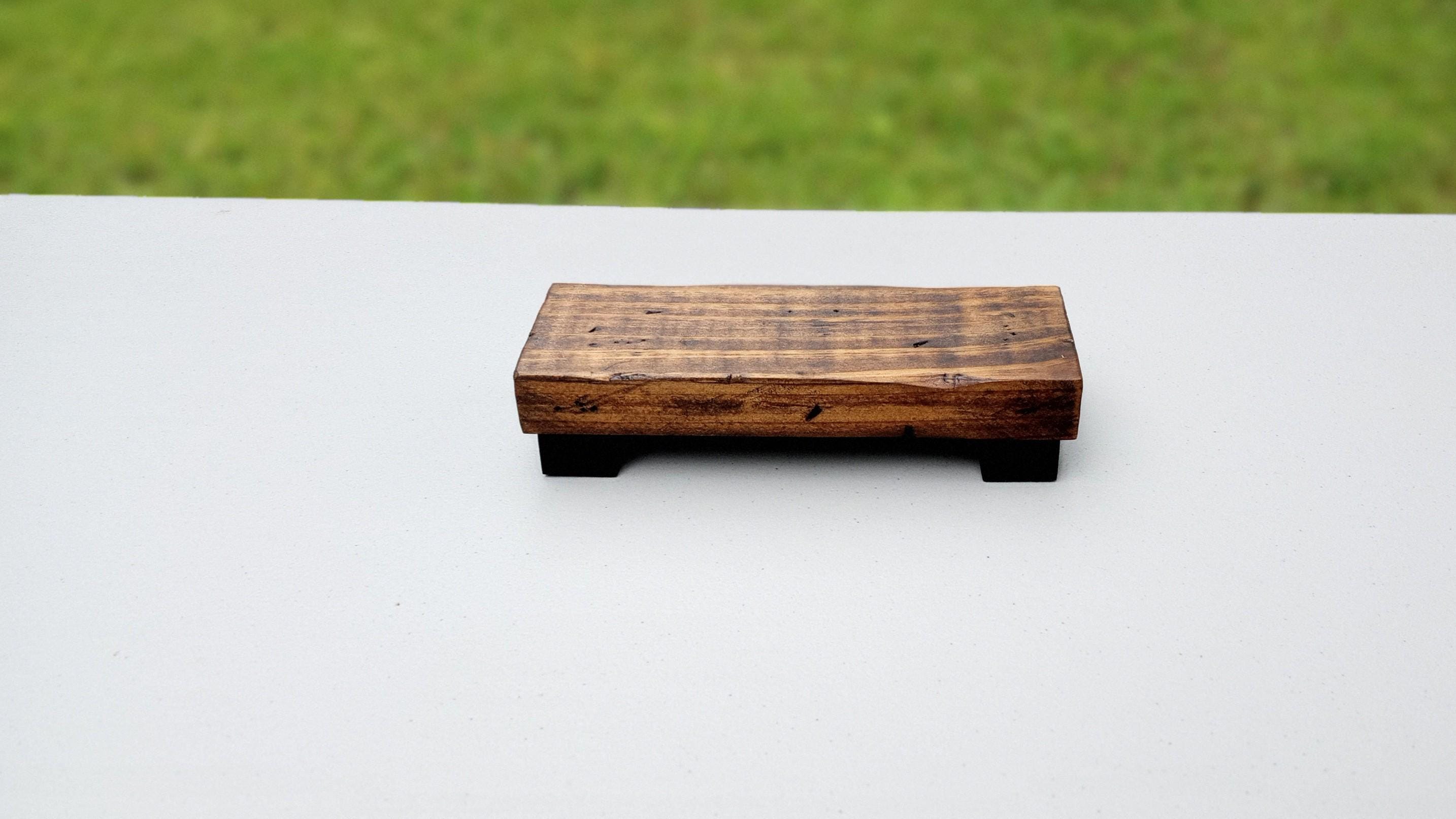 Small Rustic Wood Riser, Soap Riser, Bathroom Soap Tray - Etsy