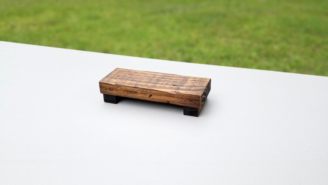 Small Rustic Wood Riser, Soap Riser, Bathroom Soap Tray - Etsy