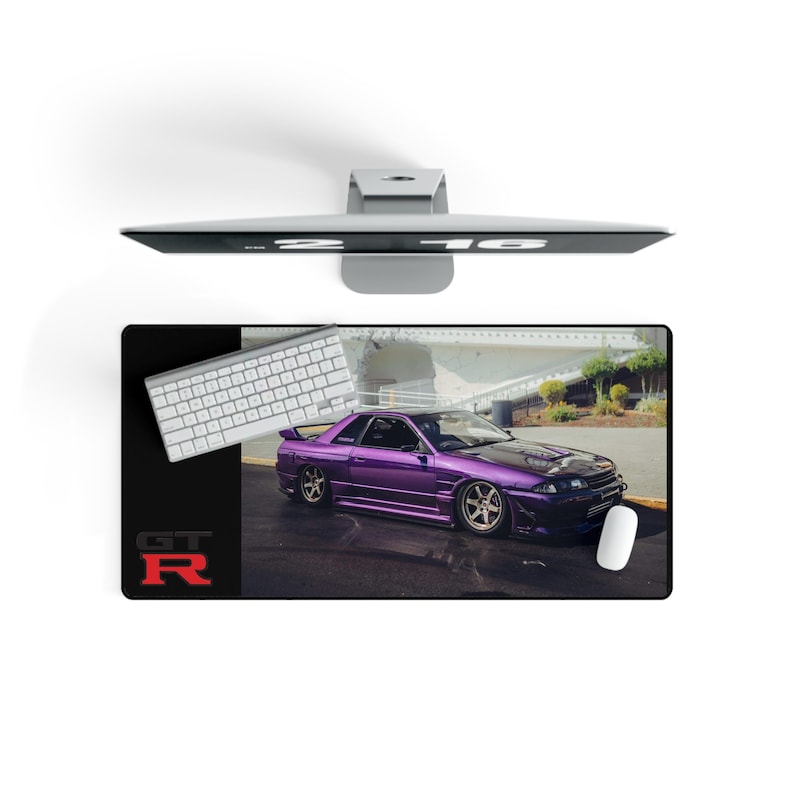 Nissan Skyline R32 GTR Desk Mat, Car Desk Mat, Mouse Pad, Large Mouse ...