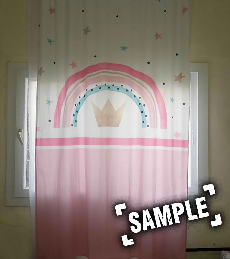 Princess Castle Drapes, Magical Princess Drapes, Fairytale Curtain ...
