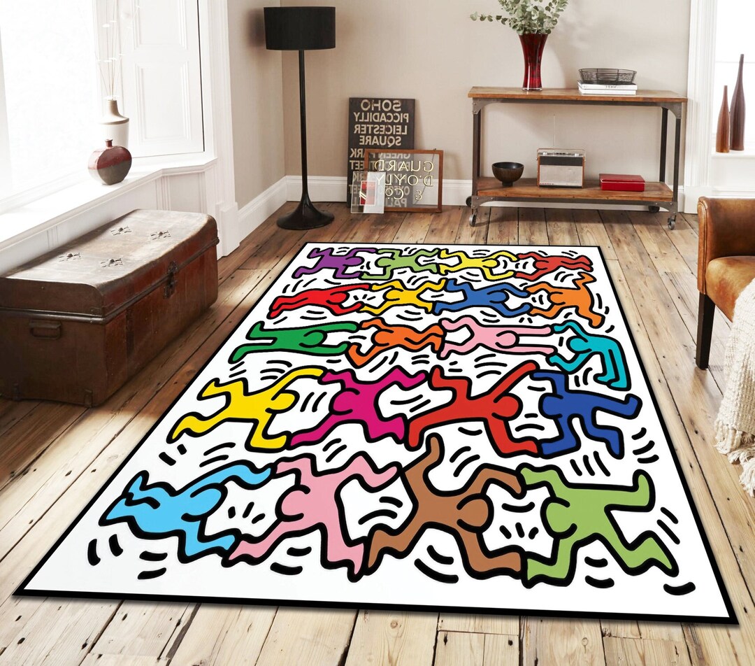 Pop Art Rug,anime Rug,graffiti Rug,colorful Art Rug,popular Rug,unique ...