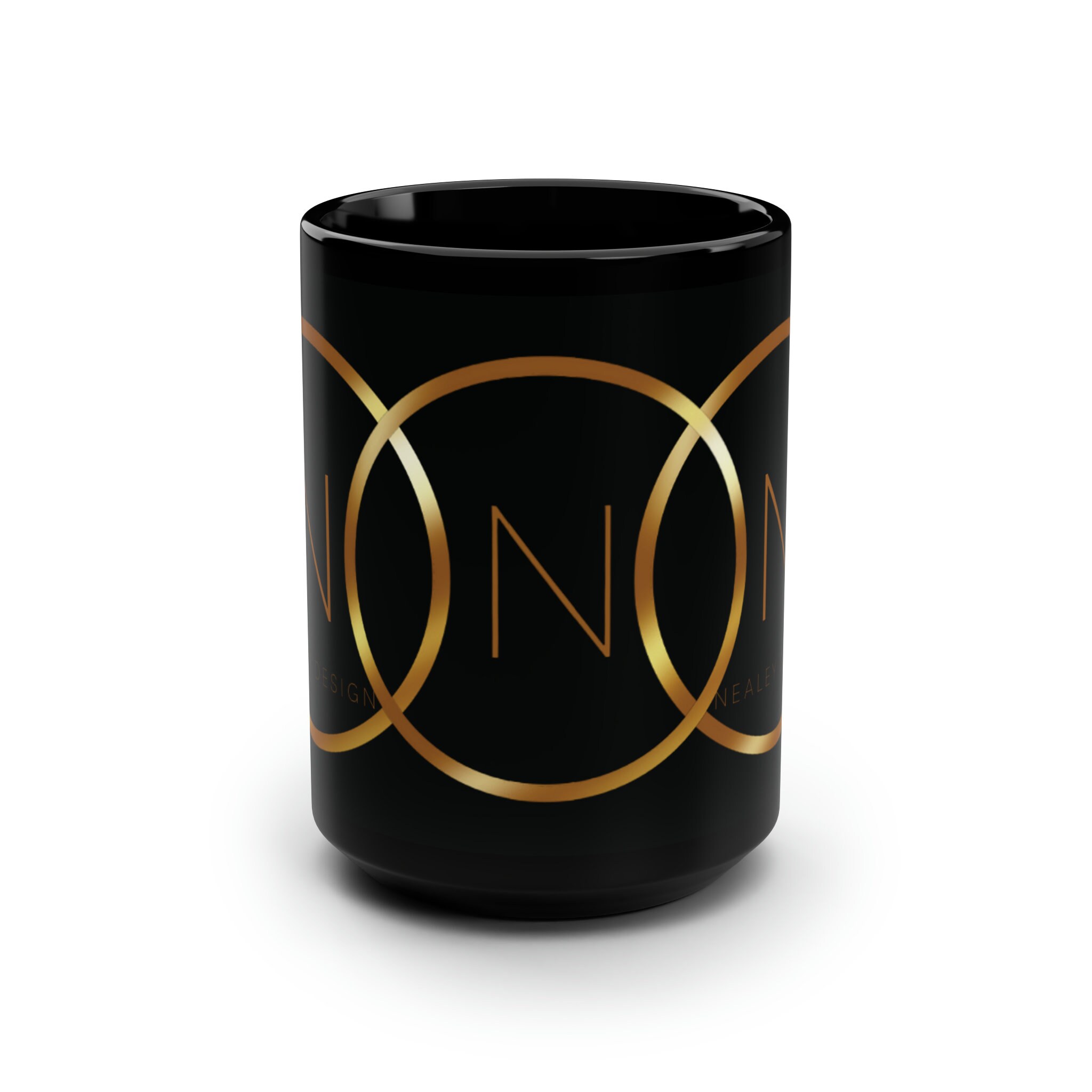 NEALEY DESIGNS Black Mug, 15oz - Etsy