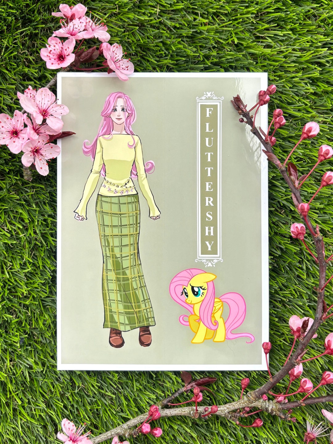 Fluttershy My Little Pony Print Poster - Etsy