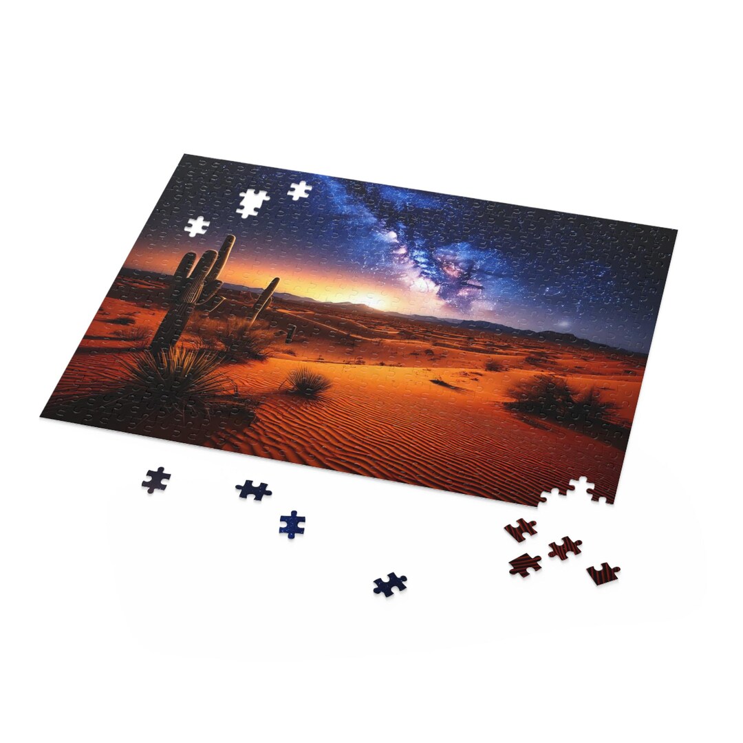 Desert Puzzle 500-piece - Etsy