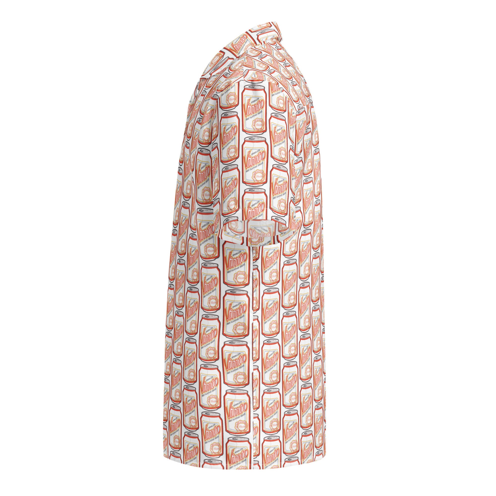 Vimto Button Shirt: Middle Eastern Soda Pop Art, Lightweight Hawaiian ...