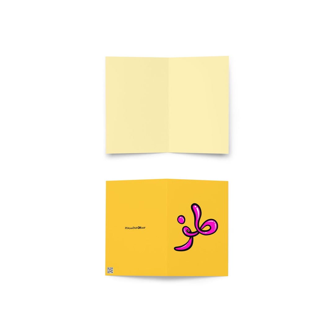 Toz Greeting Card - طز - Funny Arabic Postcard, Art Arab Humorous ...