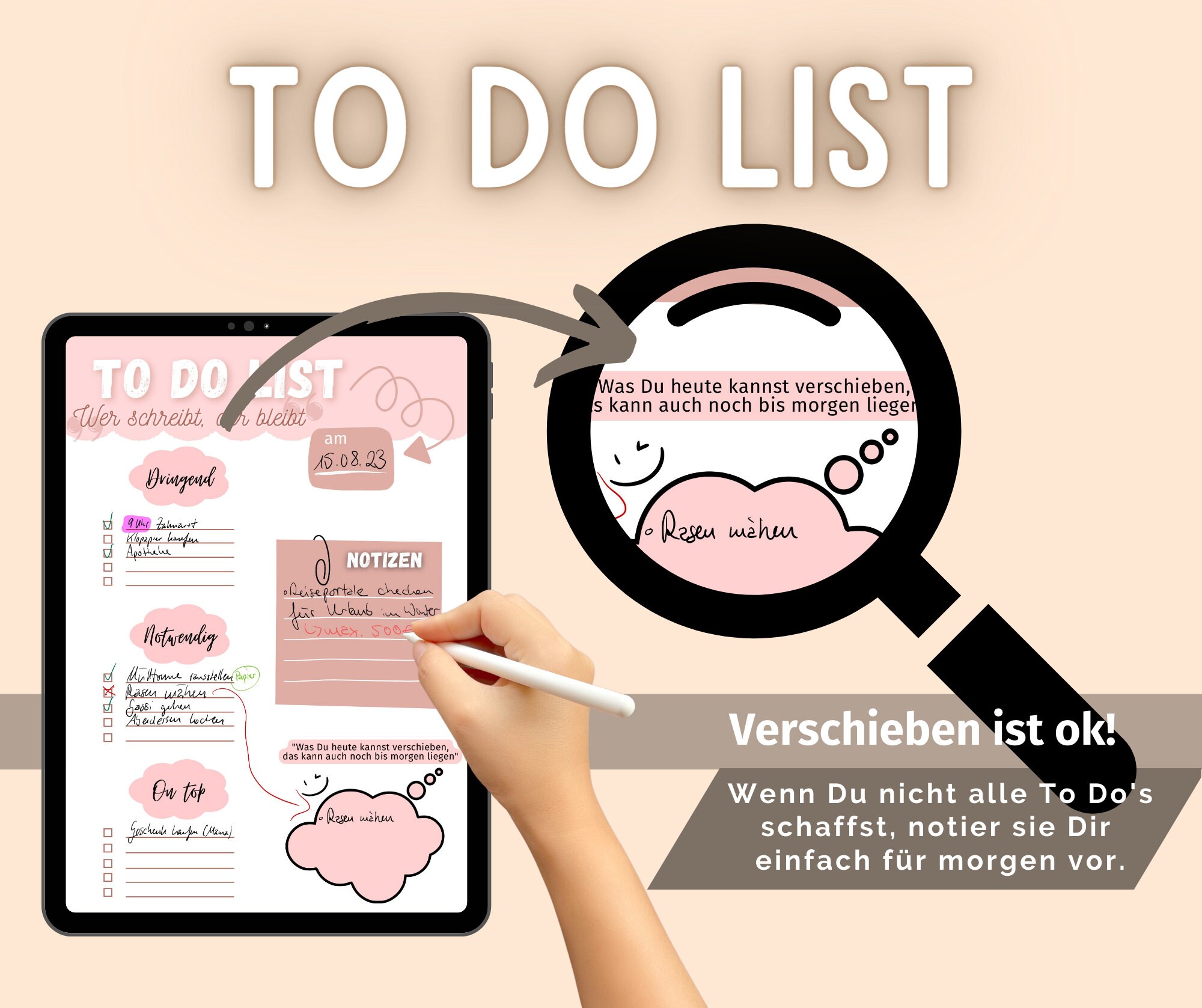 To-do List A4 PDF Bundle to Print Out or Fill Out Digitally - Etsy