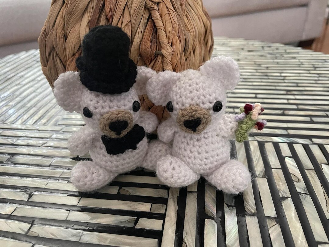 Bride and Groom Wedding Bears - Etsy