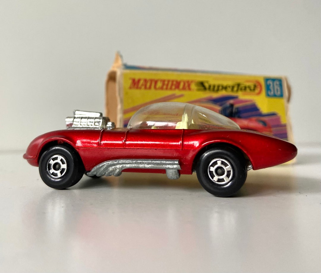 Matchbox Series No 38 Hot Rod Draguar Made in England 1970 Lesley ...