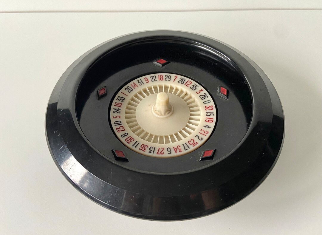 Roulette Dial Bakelite Vintage K&C Ltd England England Wheel - Etsy