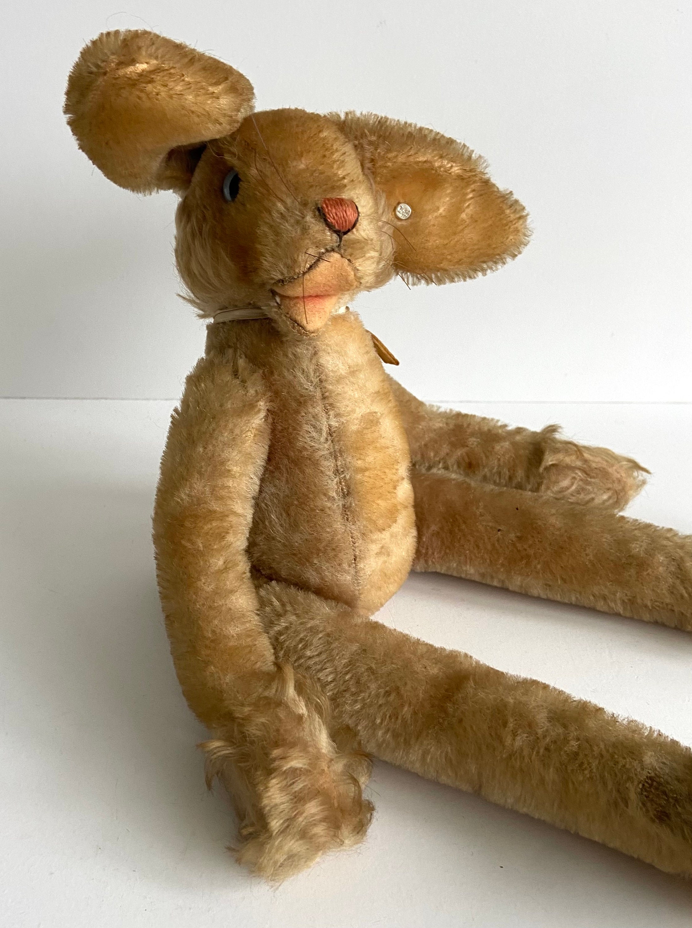 Rare Steiff Cuddly Toy Lulac Rabbit Button in Ear Knopf Im Ohr HTF ...