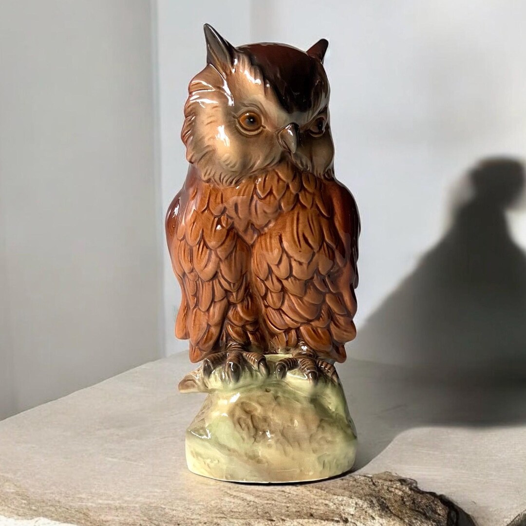 Goebel Statue Large Owl 2021 20th Century - Etsy