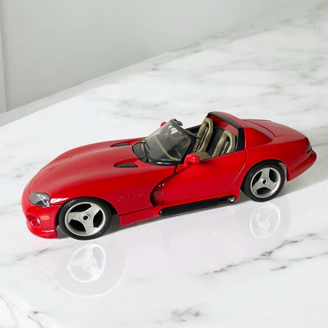 Dodge Viper RT/10 - Burago - Vintage - Model Car - Model Car - Bburago ...