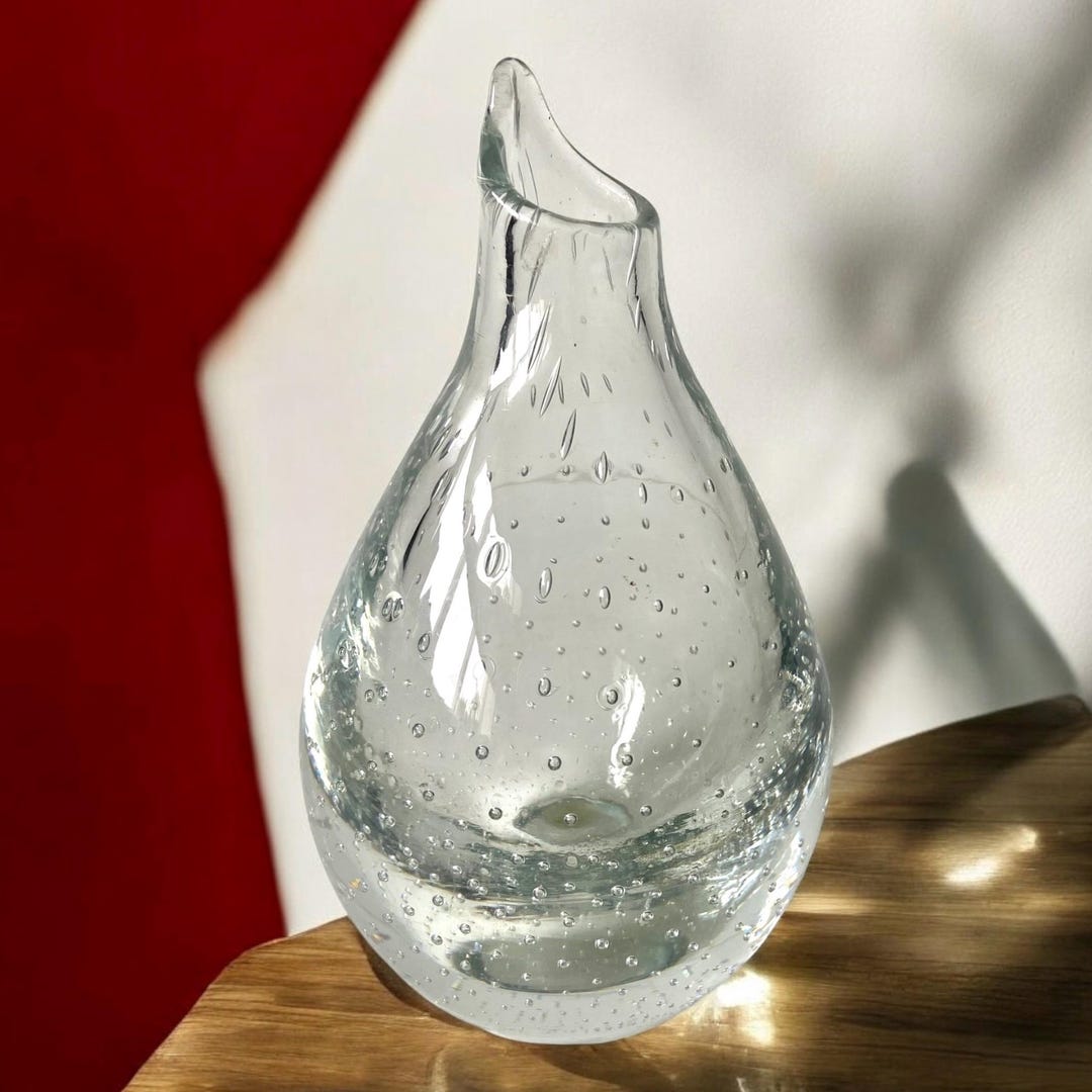 Leerdam - Vase - Sijker Vase - Glassware - Dutch Glass - Etsy