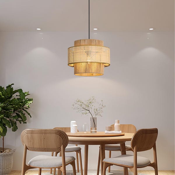 Rope Pendant Light - Etsy