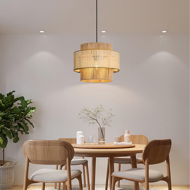 Rope Pendant Light - Etsy