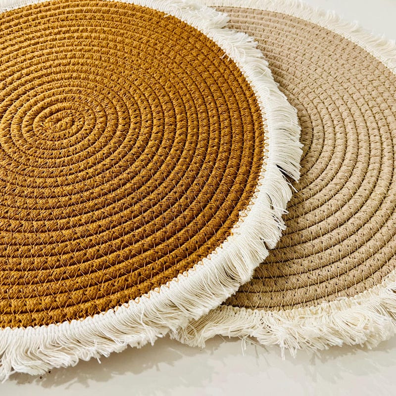 Rope Placemats - Etsy