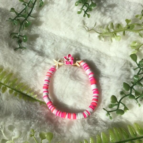 Pink Clay Beads - Etsy