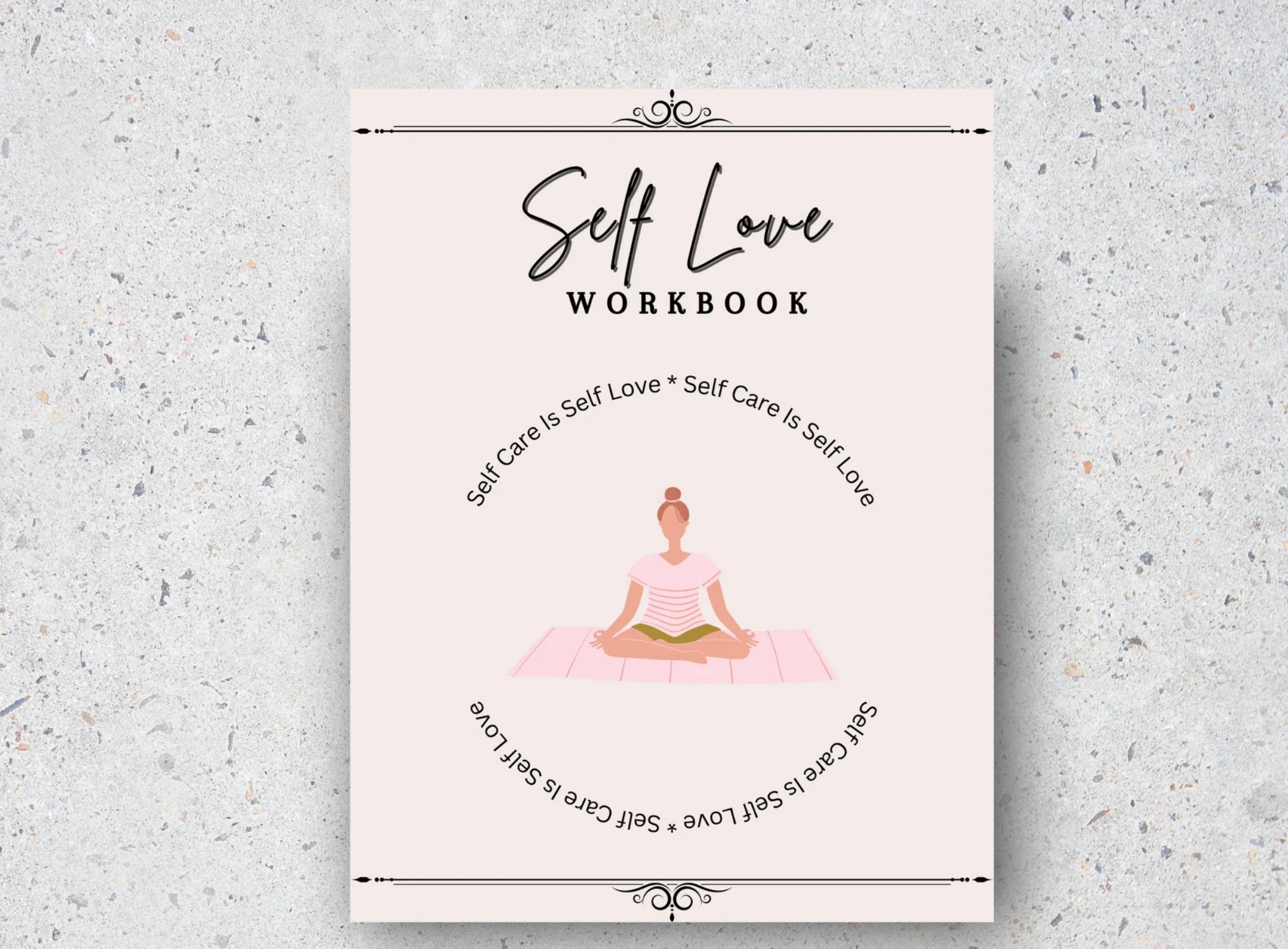 Editable Self Love Workbook - Etsy