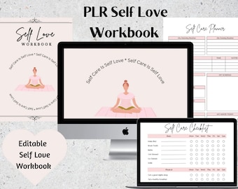 Editable Self Love Workbook - Etsy