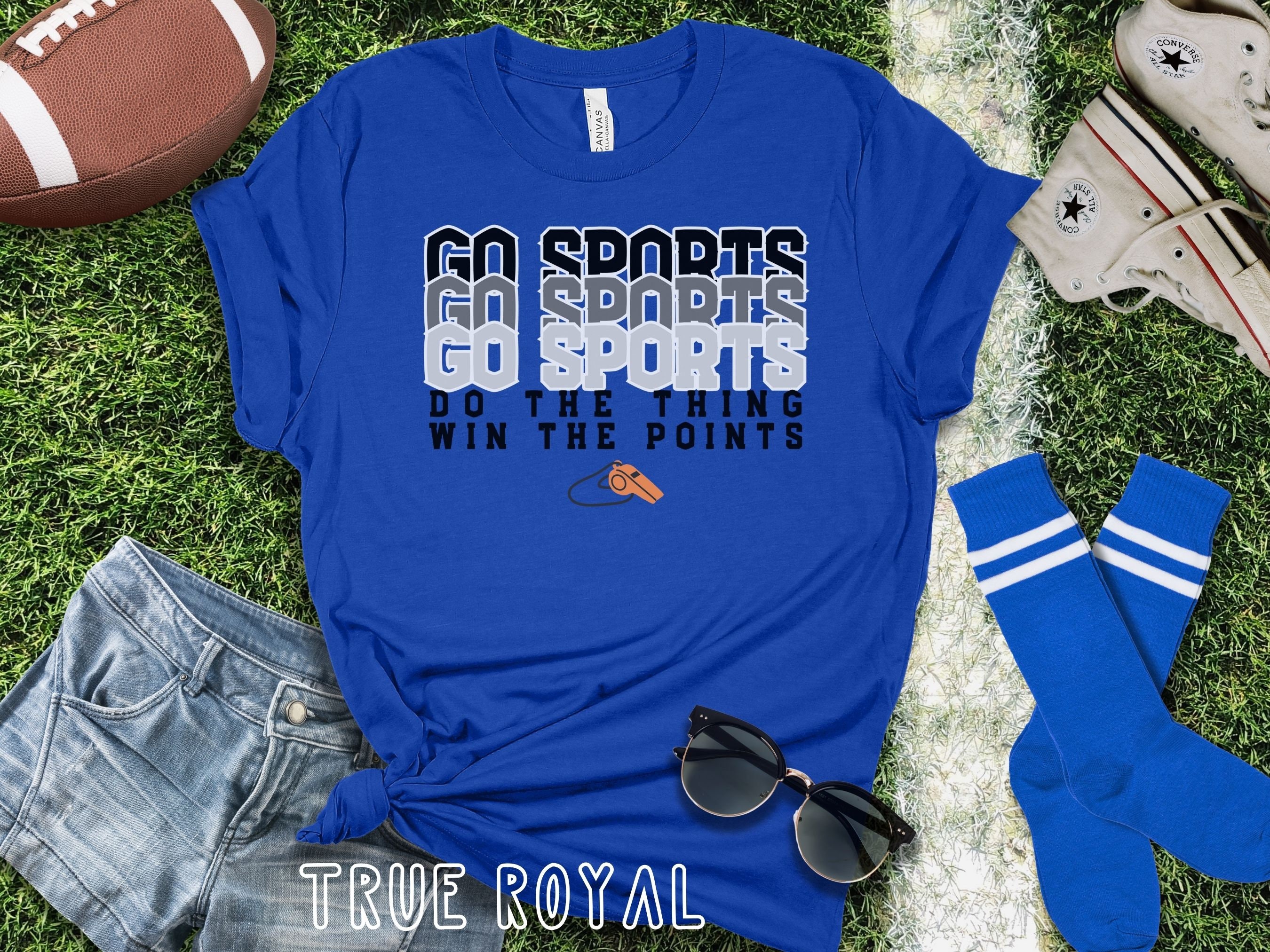 Go Sports Shirt Football Shirt Team Shirt Drinking Shirt - Etsy