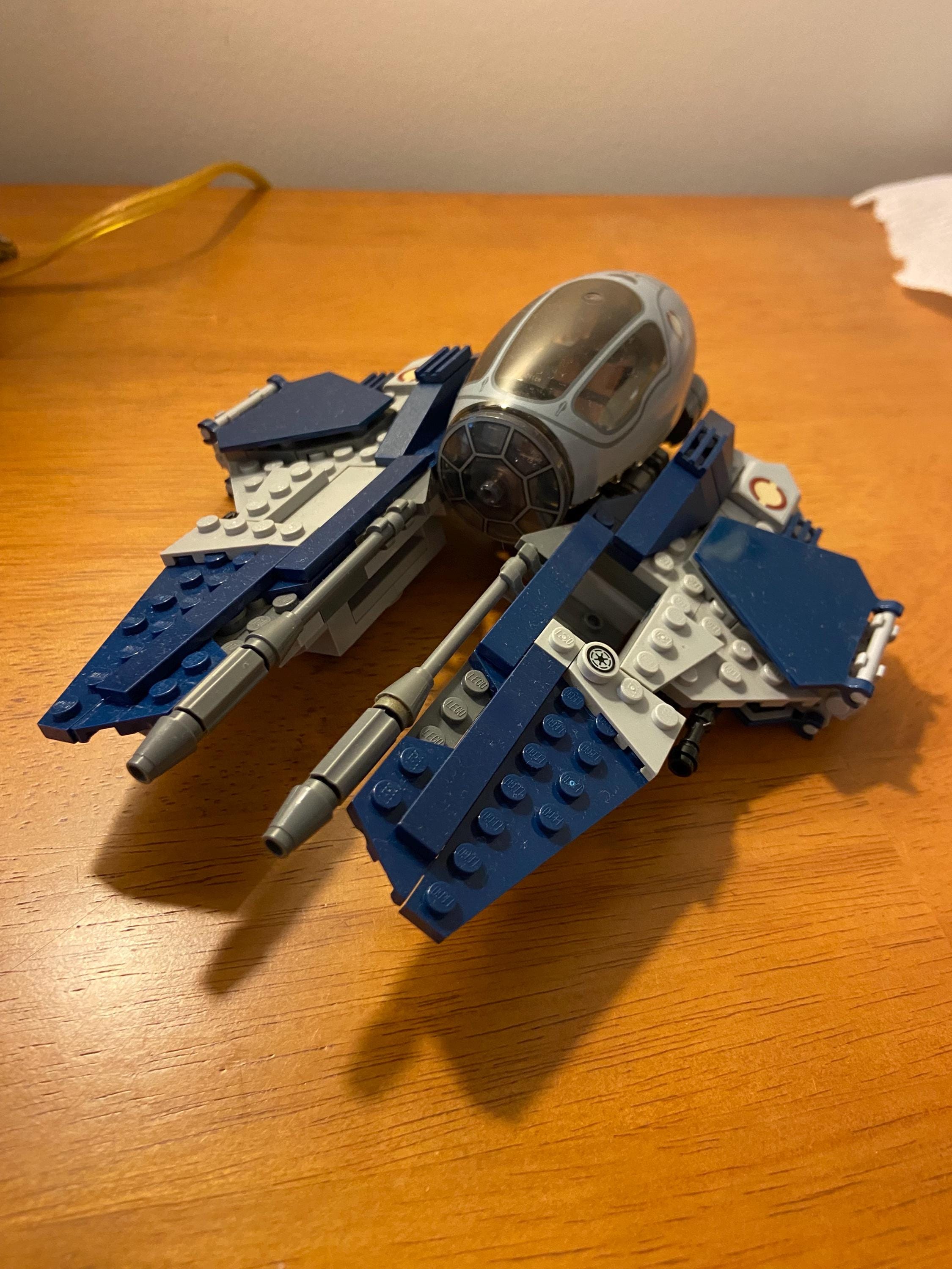 PDF Instructions for Obiwans Jedi Interceptor Red Custom Lego Model ...