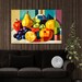 Colorful Cubist Fruit – Canvas Art - Etsy