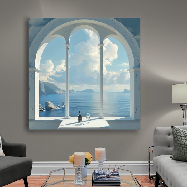 Window View Painting - Etsy