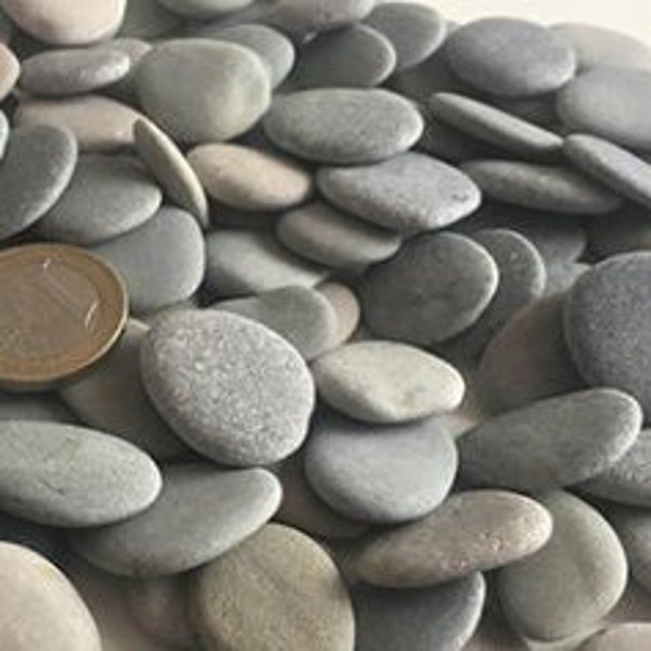Flat Beach Stones - Etsy