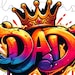 Dad PNG, Fathers Day PNG, Gift for Dad, Dad Clipart, Sublimation ...