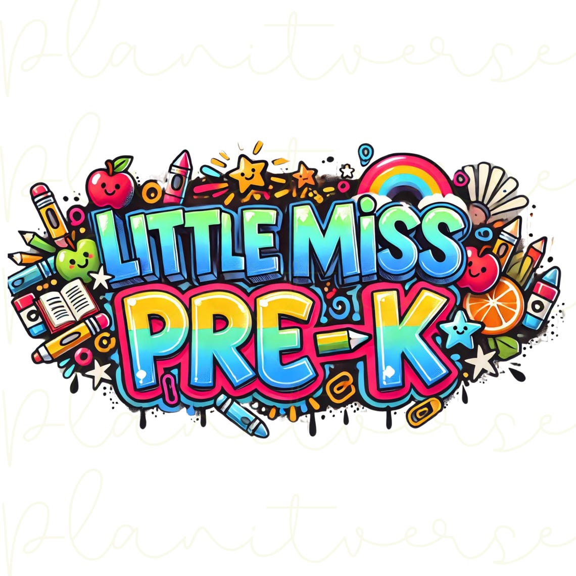 Little Miss Pre-k PNG, Pre-k PNG, Miss Pre-k Png, Back to School Png ...