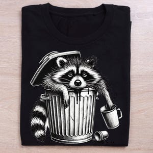 Drunk Raccoon PNG, Raccoon PNG, Vintage Style Raccoon, Funny Raccoon ...