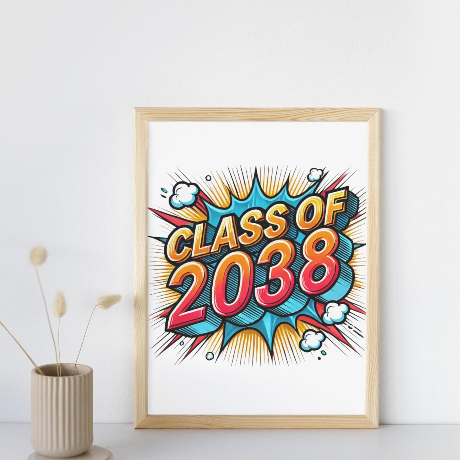 Class of 2038 PNG, First Day of School, Class of 2038, 1st Day of ...
