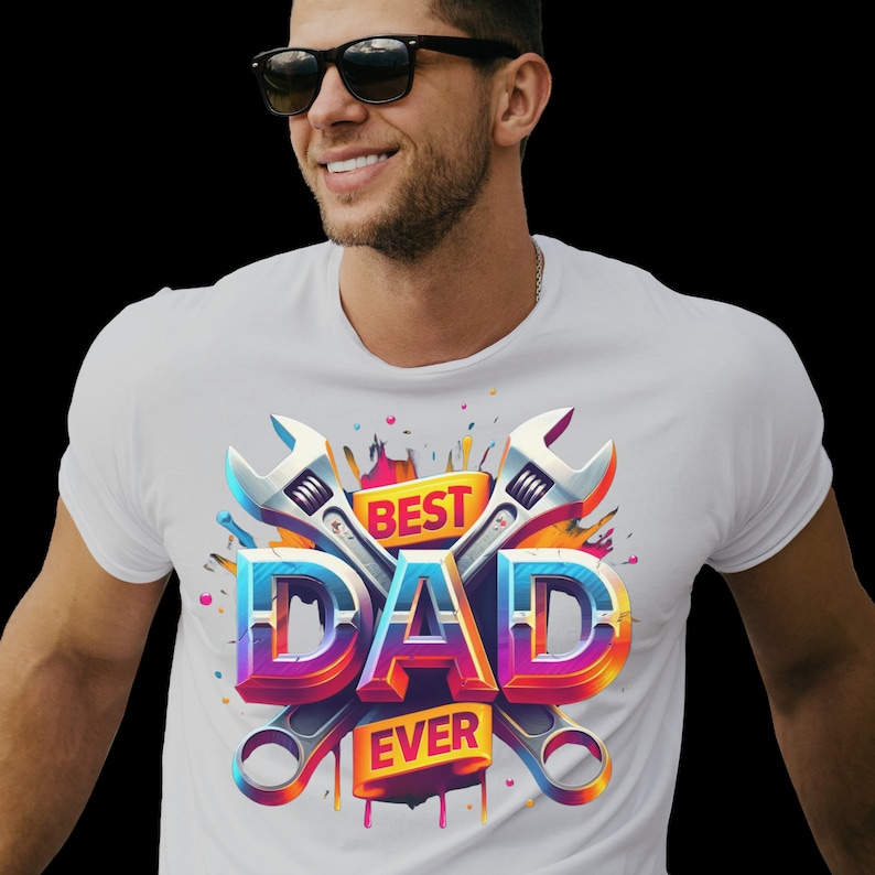 Best Dad Ever PNG, Dad PNG, Fathers Day PNG, Gift for Dad, Father's Day ...