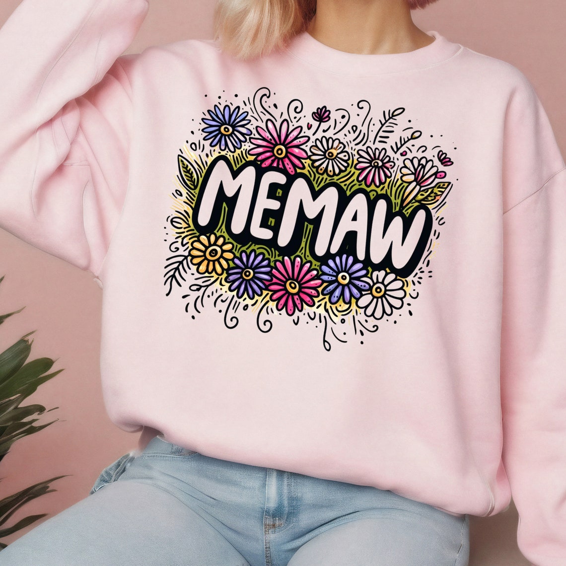 Memaw PNG, Mothers Day PNG, Mom Png, Flower Png, Memaw Gifts, Mom Life ...