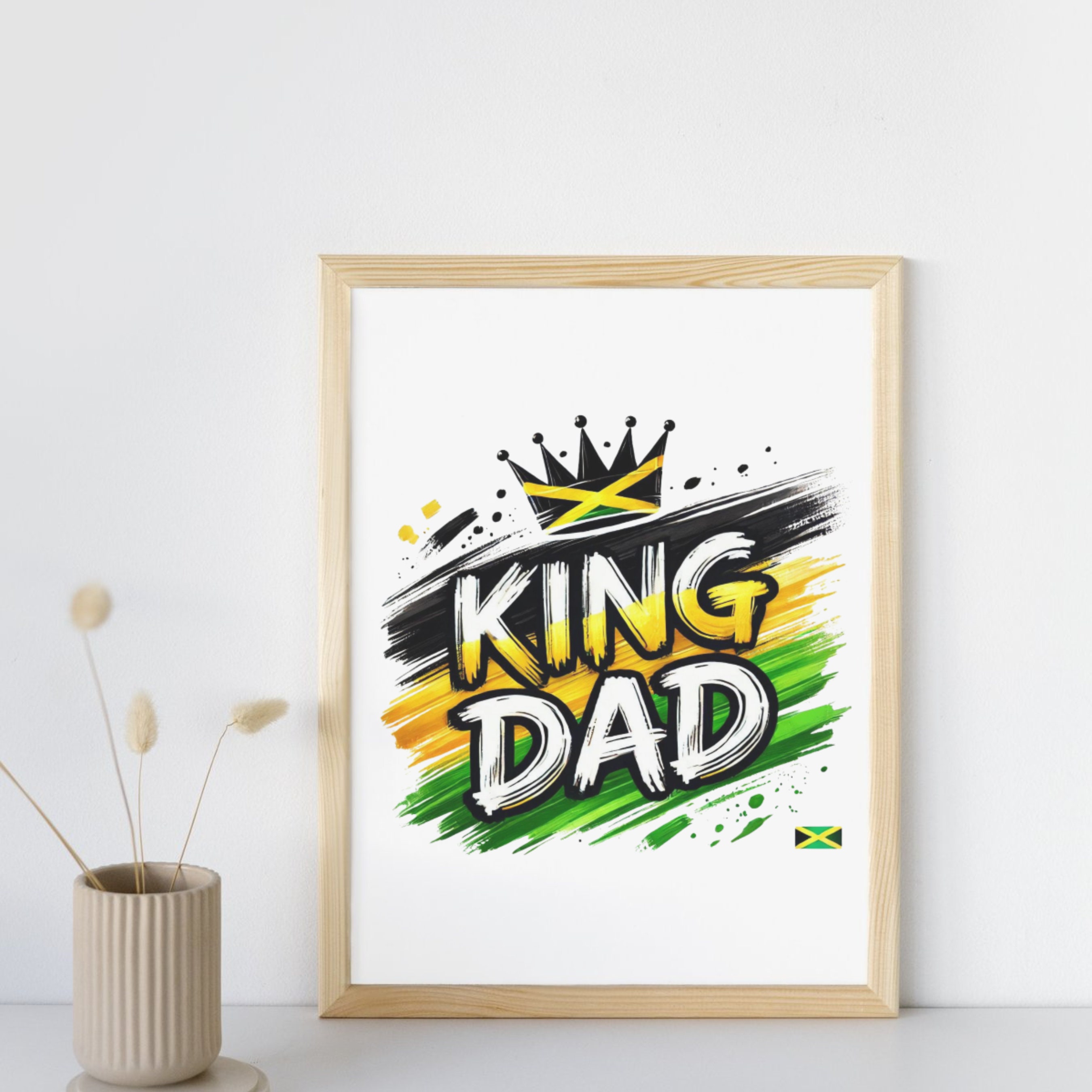 King Dad PNG, Jamaica, Fathers Day PNG, Gift for Dad, Dad Clipart ...