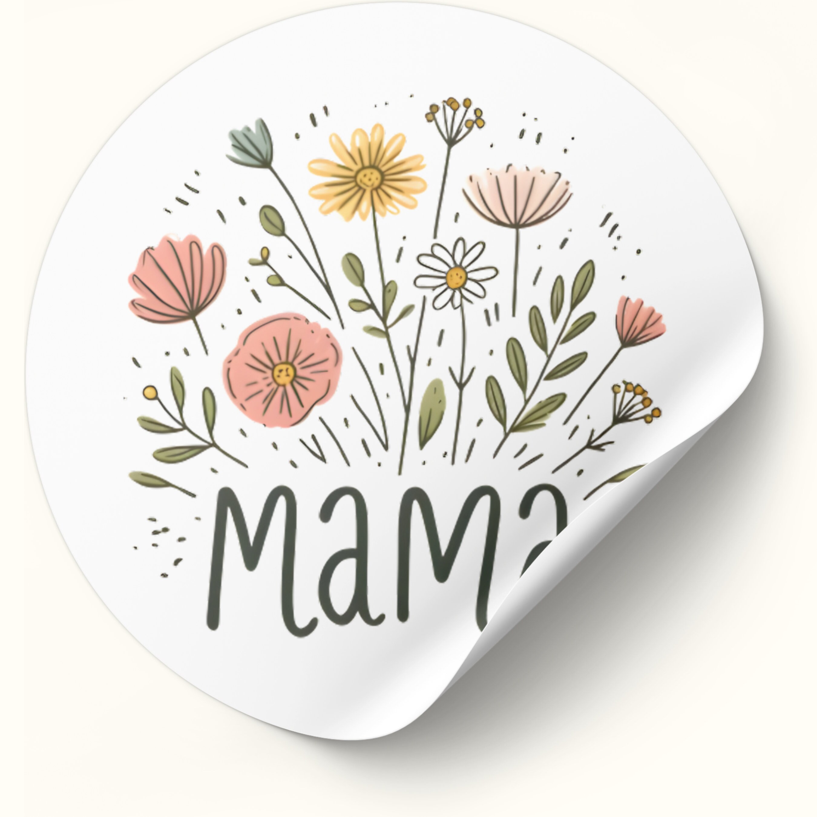 Mama PNG, Mothers Day PNG, Mama PNG, Floral Png, Flower Png, Gift for ...